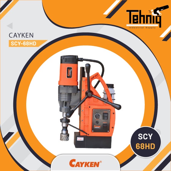 Jual Mesin Bor Duduk Magnet CAYKEN SCY-68HD Magnetic Drilling Machine ...