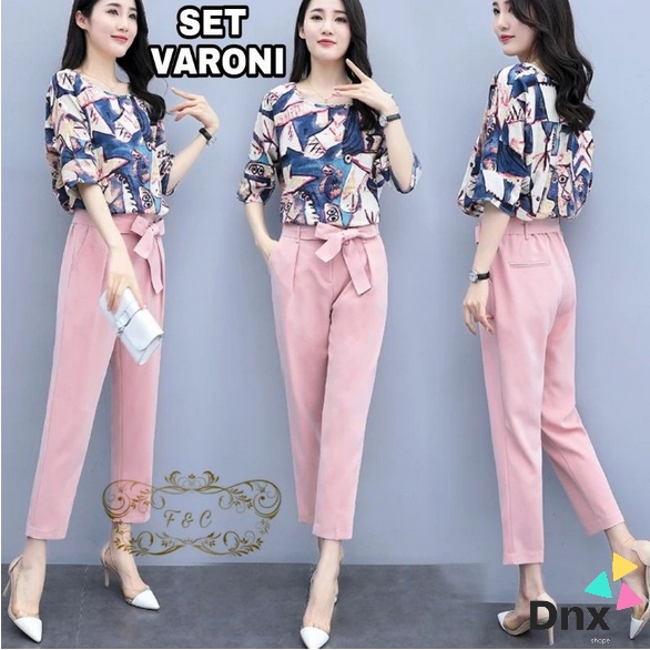 Jual Baju Setelan Wanita Remaja Casual Cewek Modis Trend Fashion Viral ...