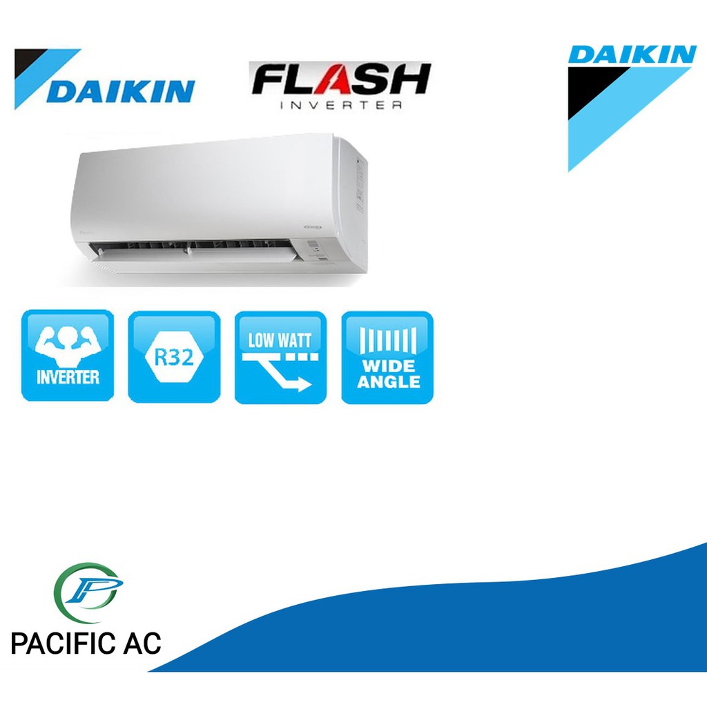 Jual DAIKIN FLASH INVERTER 1/2 ,3/4,1PK | Shopee Indonesia