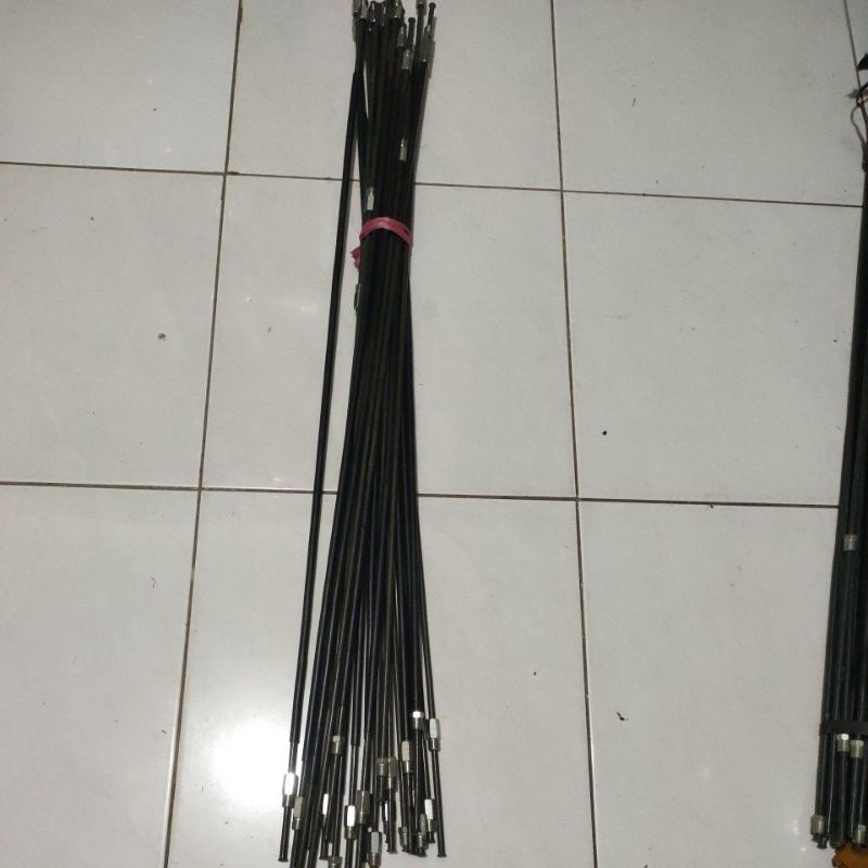 Jual pipa selang rem besi nepel 12 panjang 100 cm diameter 6 mm ...