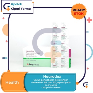 Jual Neurodex Vitamin Saraf | B1 | B6 | B12 isi 10 Tablet | Shopee ...