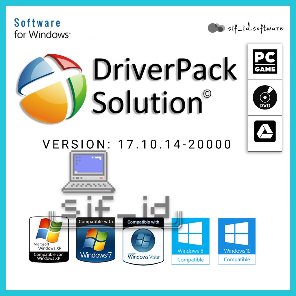 Jual DRIVERPACK SOLUTION - DRIVER PACK SOLUTION - DRP - VERSI TERBARU ...