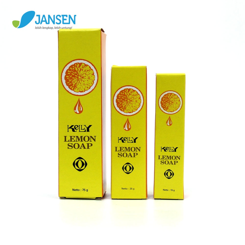 Jual Kelly Lemon Soap - Sabun Cuci Muka | 15gr - 25gr - 75gr | Shopee ...