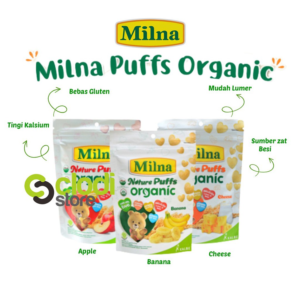 Jual Milna Puff Nature Puff Organic Indonesia|Shopee Indonesia