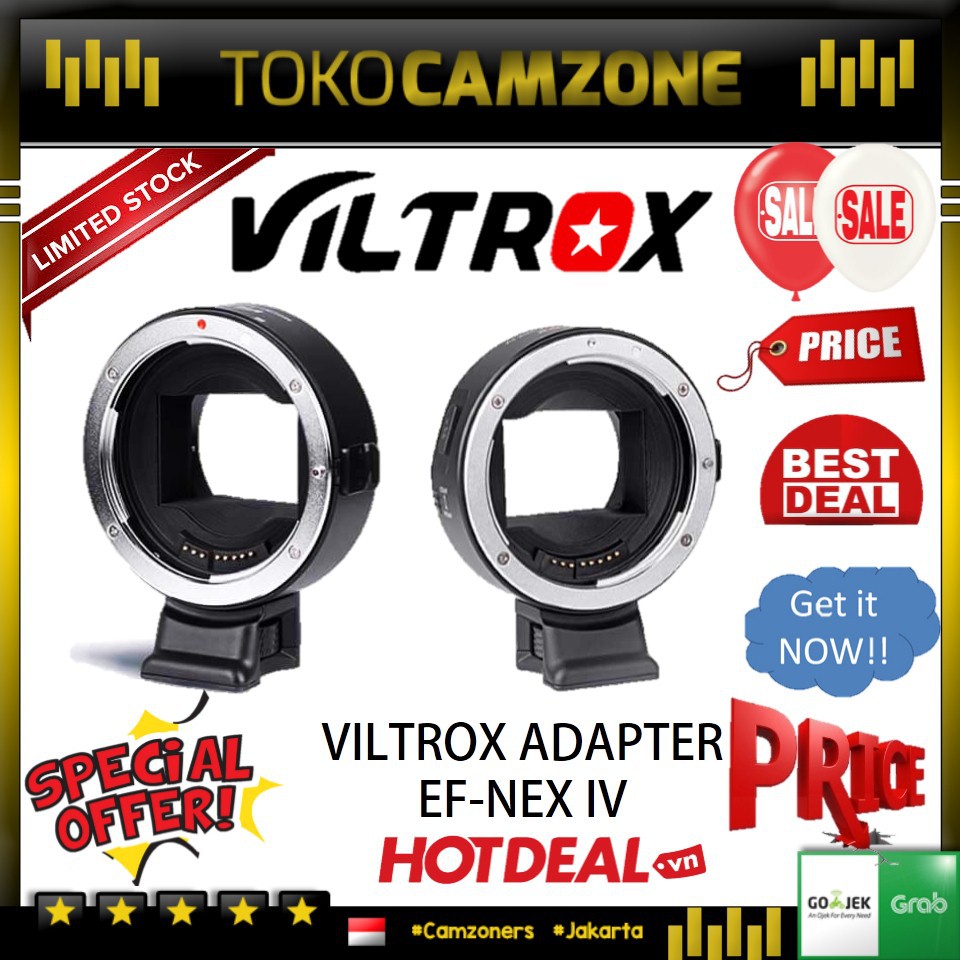 Jual Viltrox EF - Nex IV Auto Focus / Adapter EF-Nex IV | Shopee Indonesia