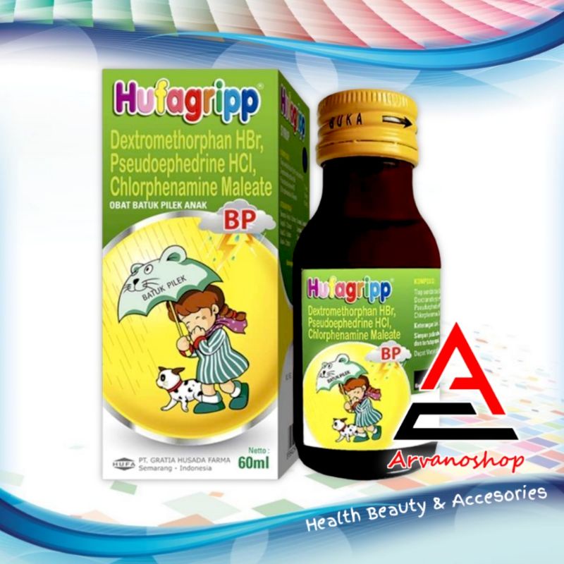 Jual HUFAGRIP BATUK PILEK 60 ML (ED 9/2025) | Shopee Indonesia