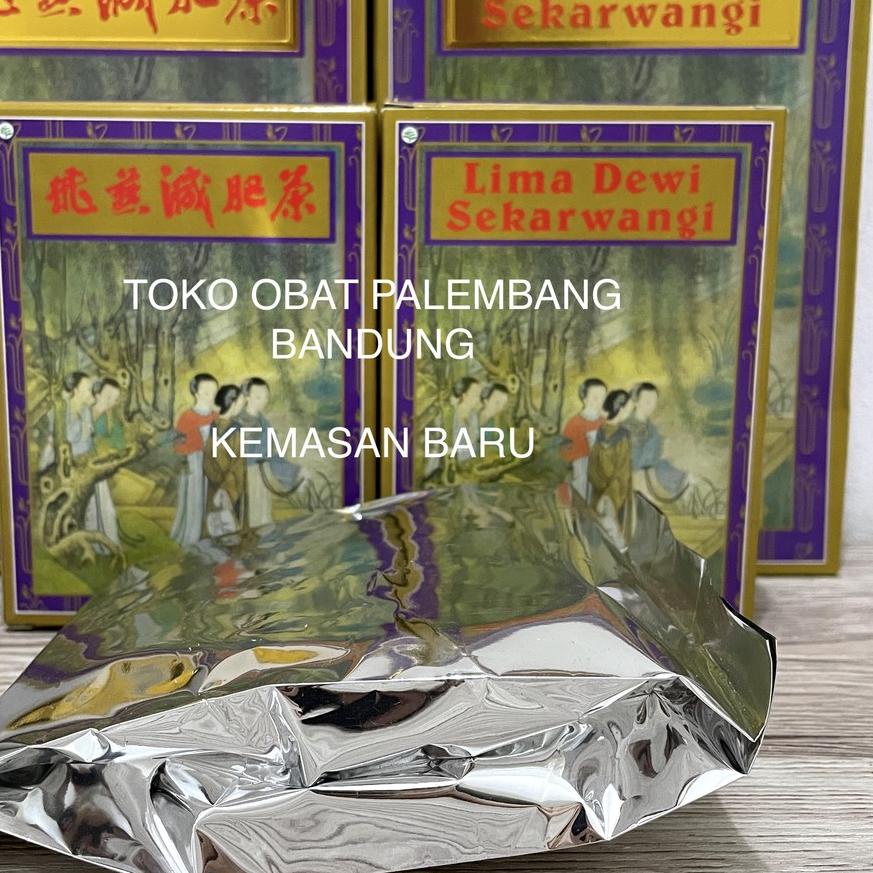 Jual LIMA DEWI SEKARWANGI 40 BUNGKUS FEIYAN HEALTH FAT REDUCTION TEA ...