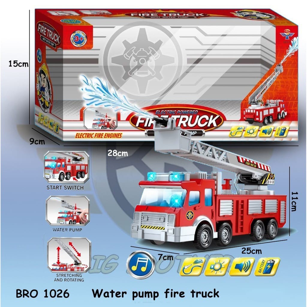 Jual MAINAN PEMADAM KEBAKARAN FIRE SQUAD FIREMEN | Shopee Indonesia