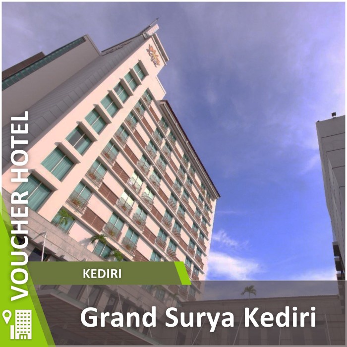 Jual Voucher Hotel Grand Surya Kediri Indonesia | Shopee Indonesia