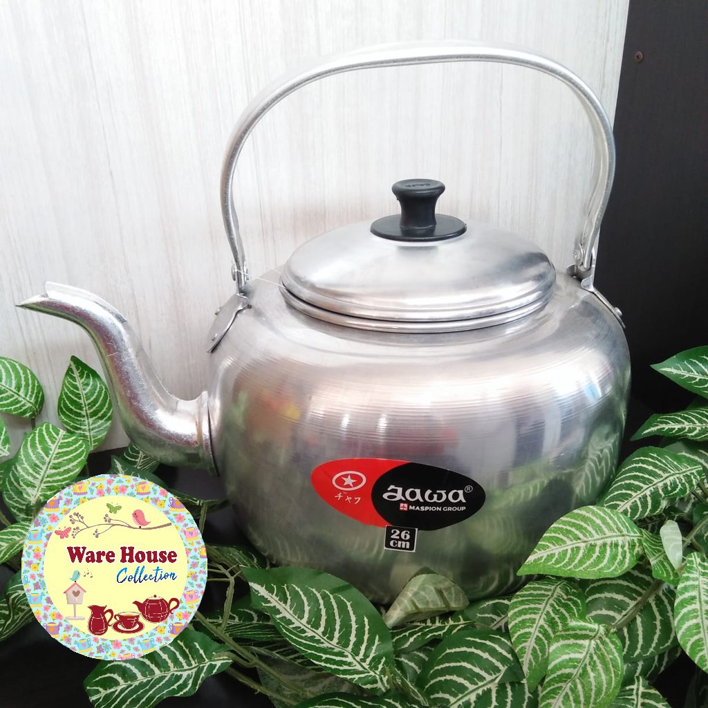 Jual Teko air aluminium 24/26/28 Cor Jawa Maspion /Ceret masak air ...