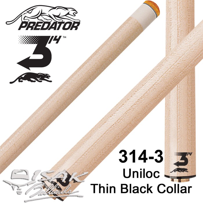 Jual Predator 314-3 TBC Shaft - Uniloc Joint Billiard Pool Cue Stick ...