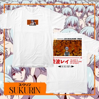 Jual Kaos Anime Evangelion "Ayanami Rei Clone" | Shopee Indonesia