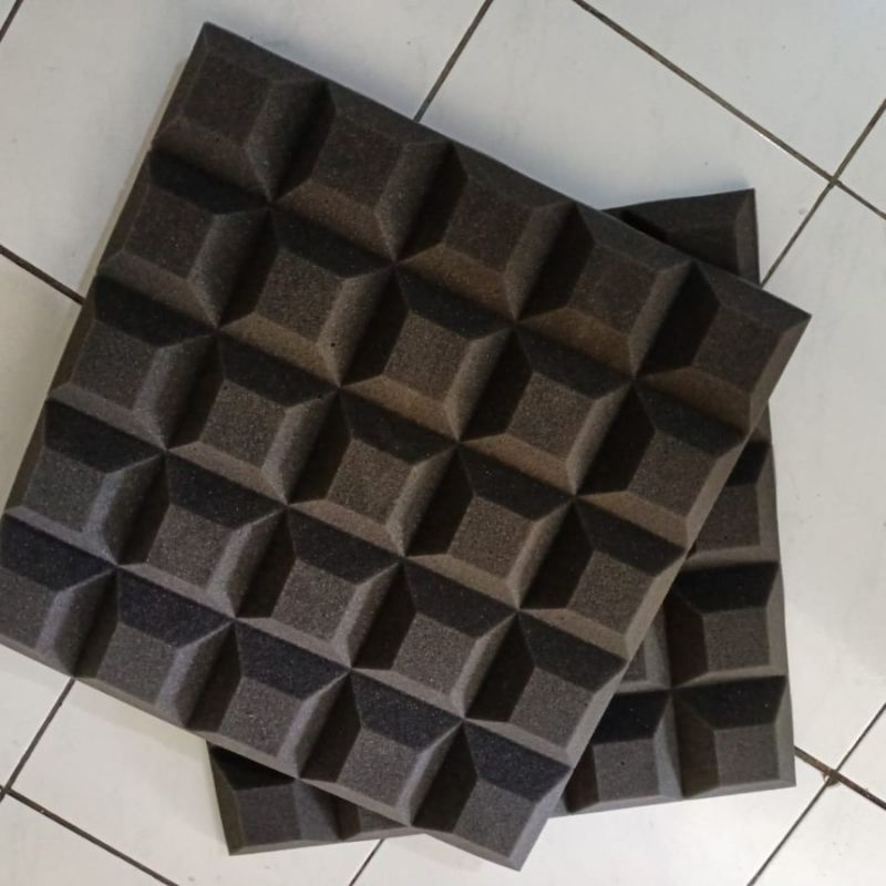 Jual Busa Peredam Suara Square / Sudoku / Kotak Akustik Foam 50*50*3cm ...
