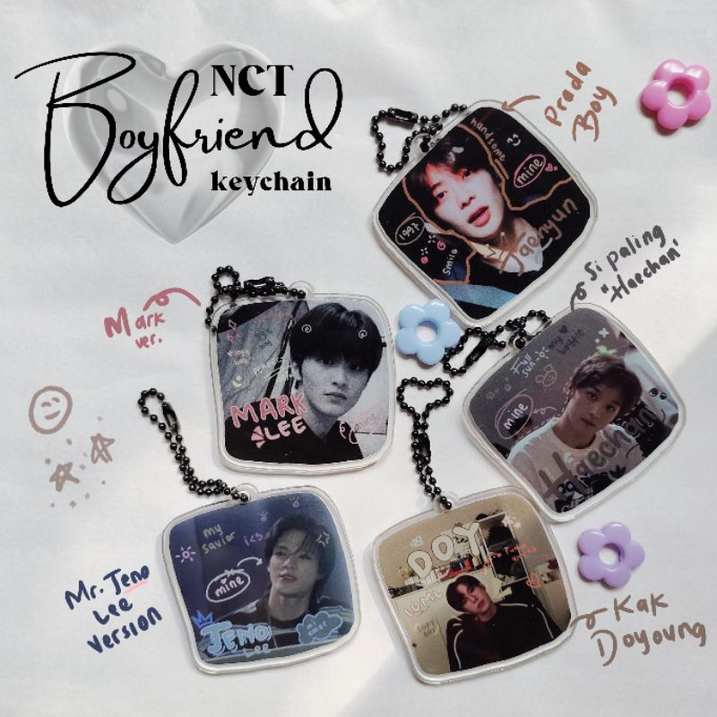 Jual KEYCHAIN NCT BOYFRIEND VER. | Shopee Indonesia