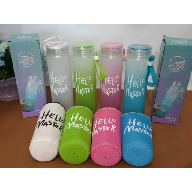 Jual botol hello master kaca | Shopee Indonesia