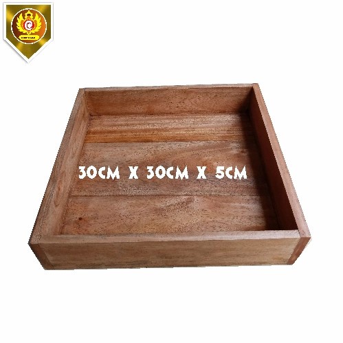 Jual NAMPAN / HANTARAN / TEMPAT PARCEL KAYU KOTAK CODE566 | Shopee ...