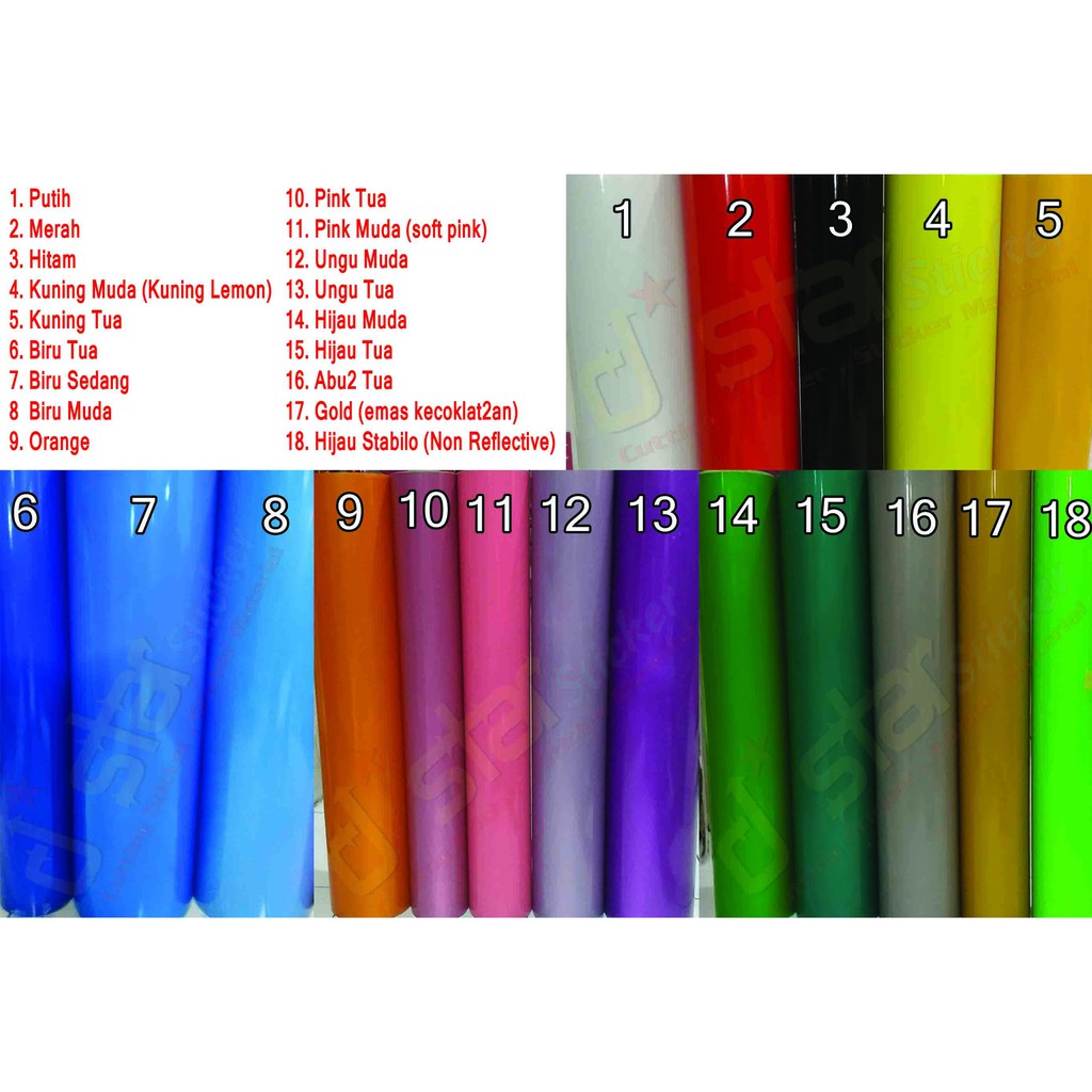 Mengenal Bahan Sticker Oracal Dan Kegunaannya, 60% OFF