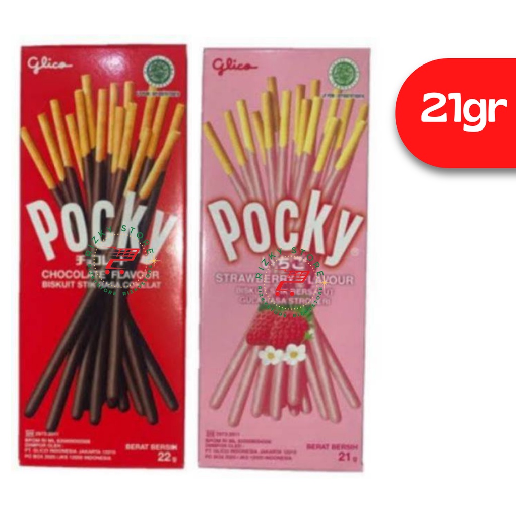 Jual GLICO POCKY 21gr kemasan kecil /Half Size | Shopee Indonesia