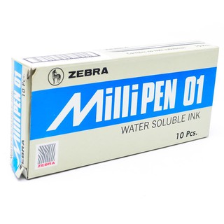 Jual Zebra Milipen 01 Fineliner - 0.1 mm ( 7 Colours ) | Shopee Indonesia