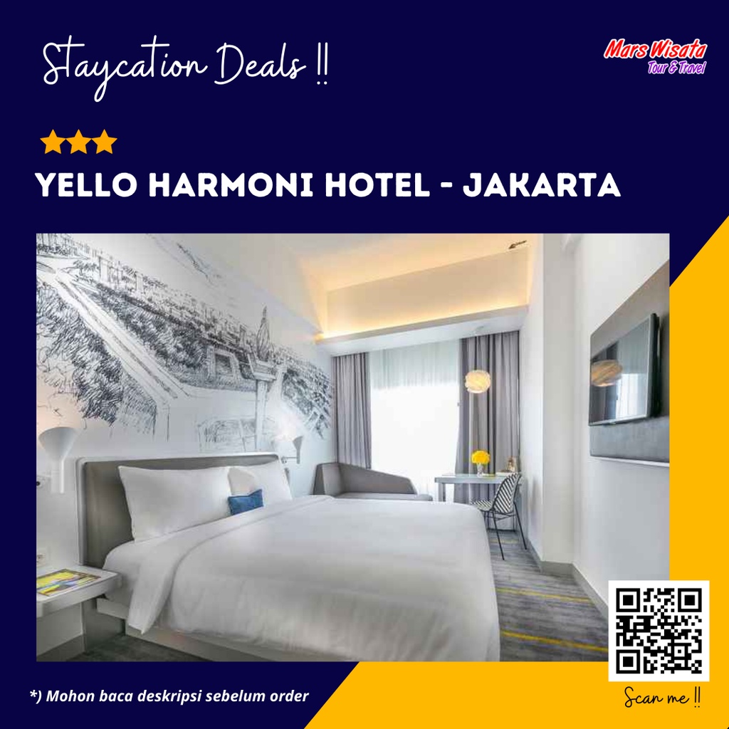 Jual YELLO HARMONI HOTEL JAKARTA | Shopee Indonesia