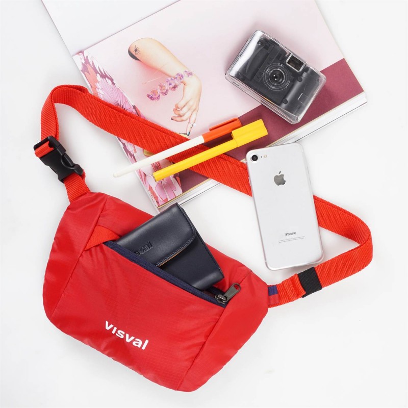 Waist Bag Visval Fella Red Tas Visval Original Tas Selempang Sling Bag ...