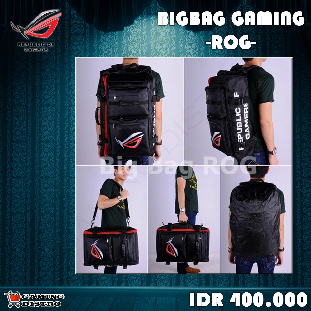 Jual Tas Gaming Bigbag Republic Of Gaming (ROG) | Shopee Indonesia