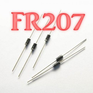 Jual [SMC-9056] FR207 DIODE FAST RECOVERY RECTIFIER DIODE DO-15 AH58 ...