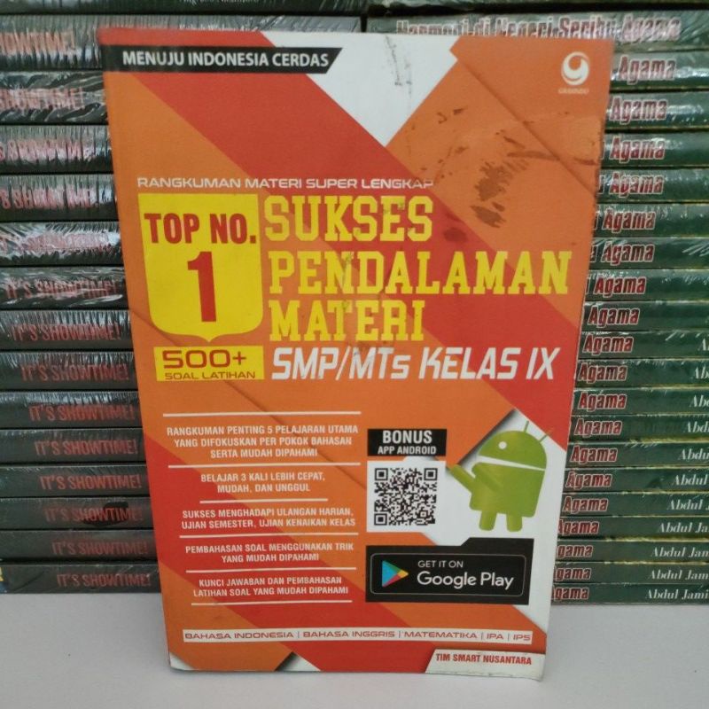Jual Buku Original - Buku Top No 1 Sukses Pendalaman Materi SMP/MTs ... Jual Buku Original - Buku Top No 1 Sukses Pendalaman Materi SMP/MTs ...