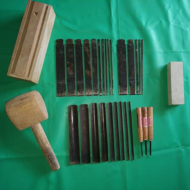 Jual Alat ukir - memahat kayu paket laris bahan baja Indonesia|Shopee ...