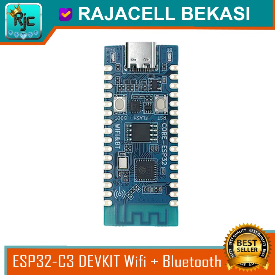 Jual ESP32-C3 DEVKIT 2.4G Wifi Bluetooth ESP32 C3 CH343P ESP32C3 Arduinoo | Shopee Indonesia