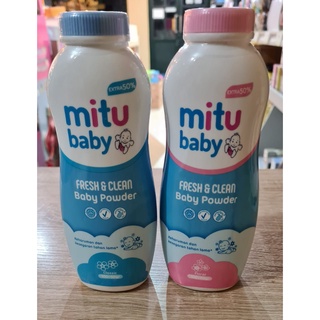 Jual MITU BABY POWDER FRESH & CLEAN 100+50gr / BEDAK BAYI | Shopee ...