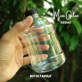 Jual Botol Plastik Mini Galon 500ml / Botol Mini Galon 500ml / Mini ...