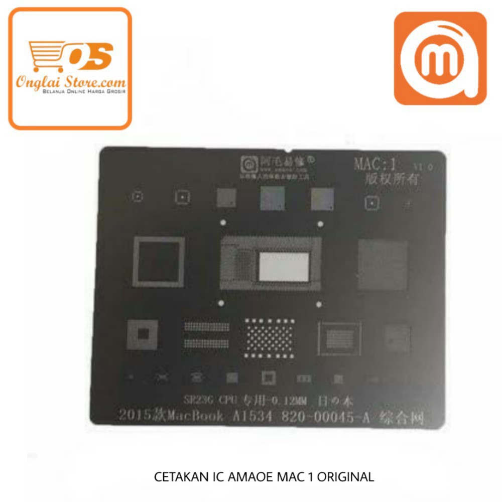Jual CETAKAN IC AMAOE MAC 1 ORIGINAL | Shopee Indonesia