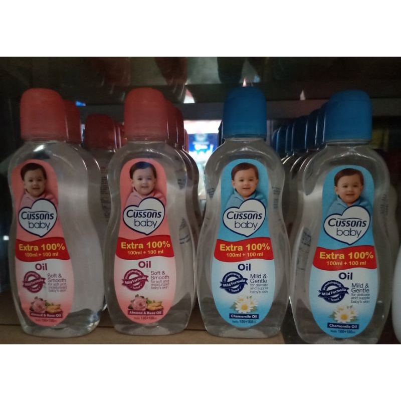 Jual Cussons Baby Oil Bundle 100+100ml | Shopee Indonesia