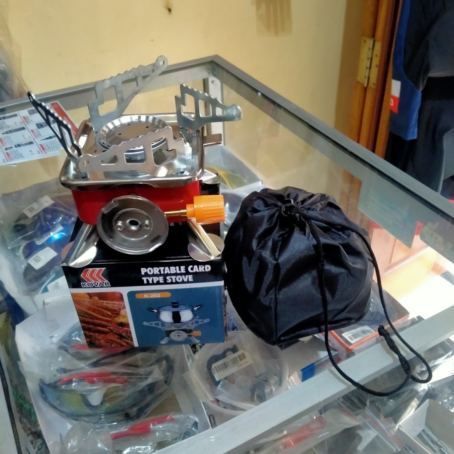 Jual kompor portabel kotak outdoor camping alat masak mini | Shopee ...