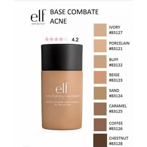 Jual ELF Acne Fighting foundation penutup jerawat | Shopee Indonesia