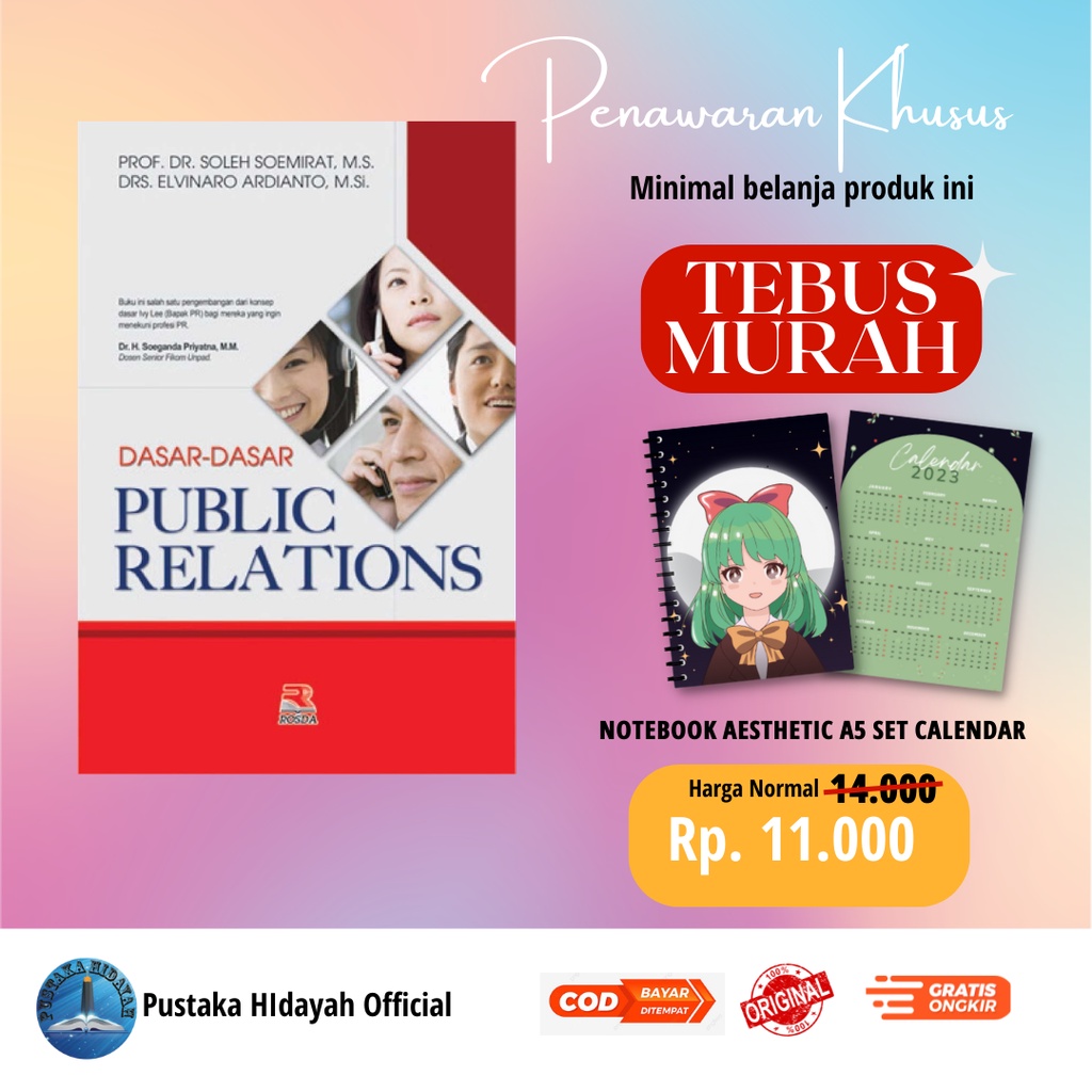 Jual Buku Dasar-Dasar Public Relations - Soleh Sumirat | Buku ... Jual Buku Dasar-Dasar Public Relations - Soleh Sumirat | Buku ...