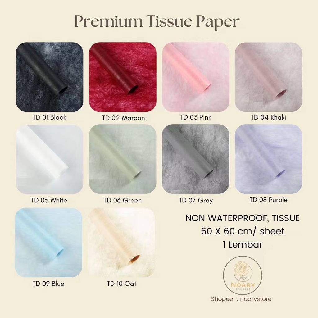 Jual Premium Tissue Paper / Cotton Roll / Kain Roll / Tissue Paper ...