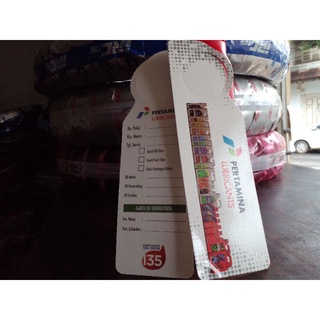 Jual Kertas Label Kartu Gantungan Ganti Oli Pertamina / Pengingat Ganti Oli | Shopee Indonesia