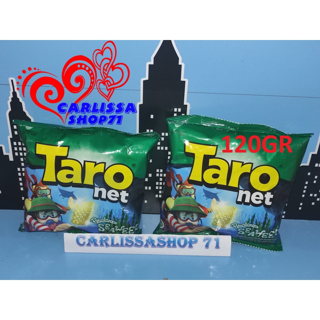 Jual Taro Net 120gr Rasa Seaweed dan Potato BBQ Harga Terjangkau ...