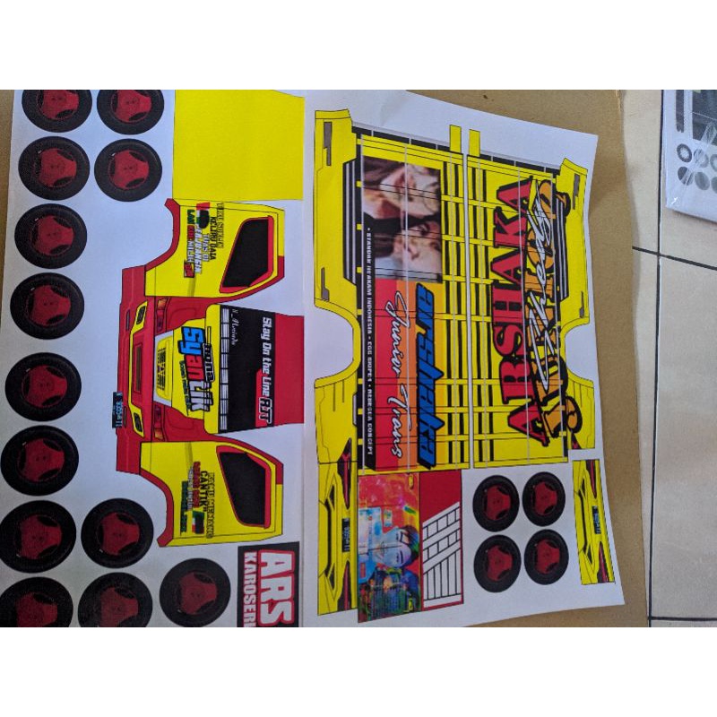 Jual STIKER MINIATUR TRUK OLENG | Shopee Indonesia