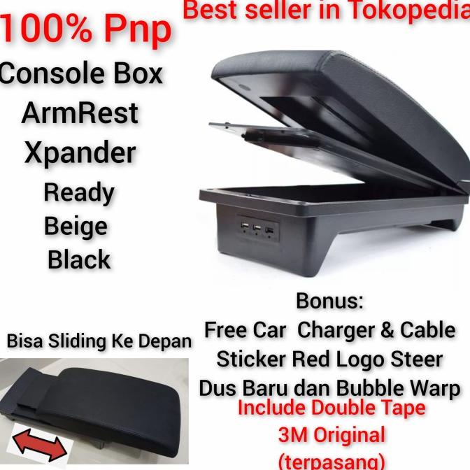 Jual mitsubishi Xpander arm rest tangan sandaran console box armrest ...