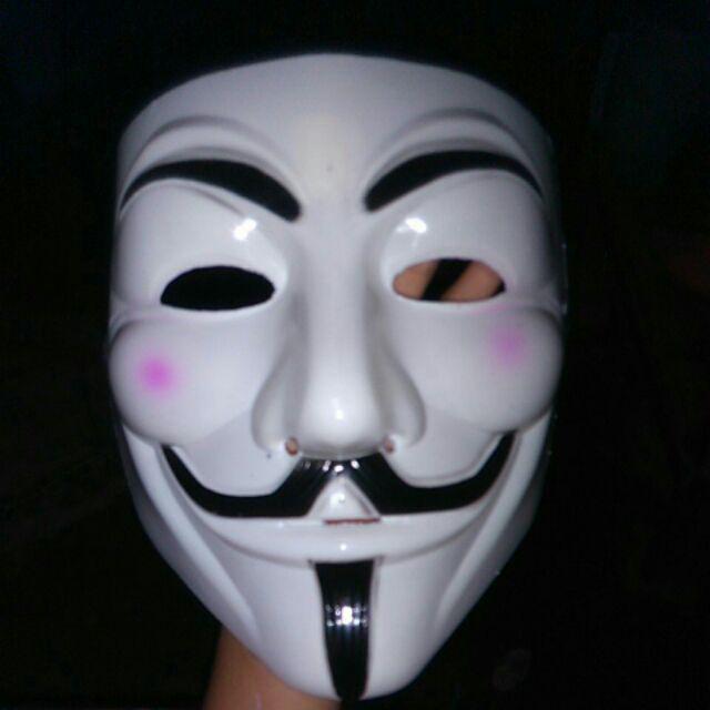 Topeng Anonymous Vendeta Hacker | Shopee Indonesia