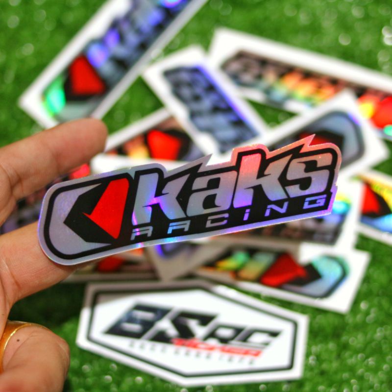 Jual stiker kaks racing hologram / sticker race | Shopee Indonesia