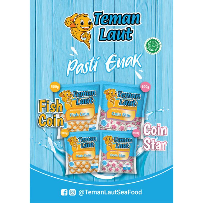 Jual Teman Laut Coin Star 500gr frozenfood | Shopee Indonesia