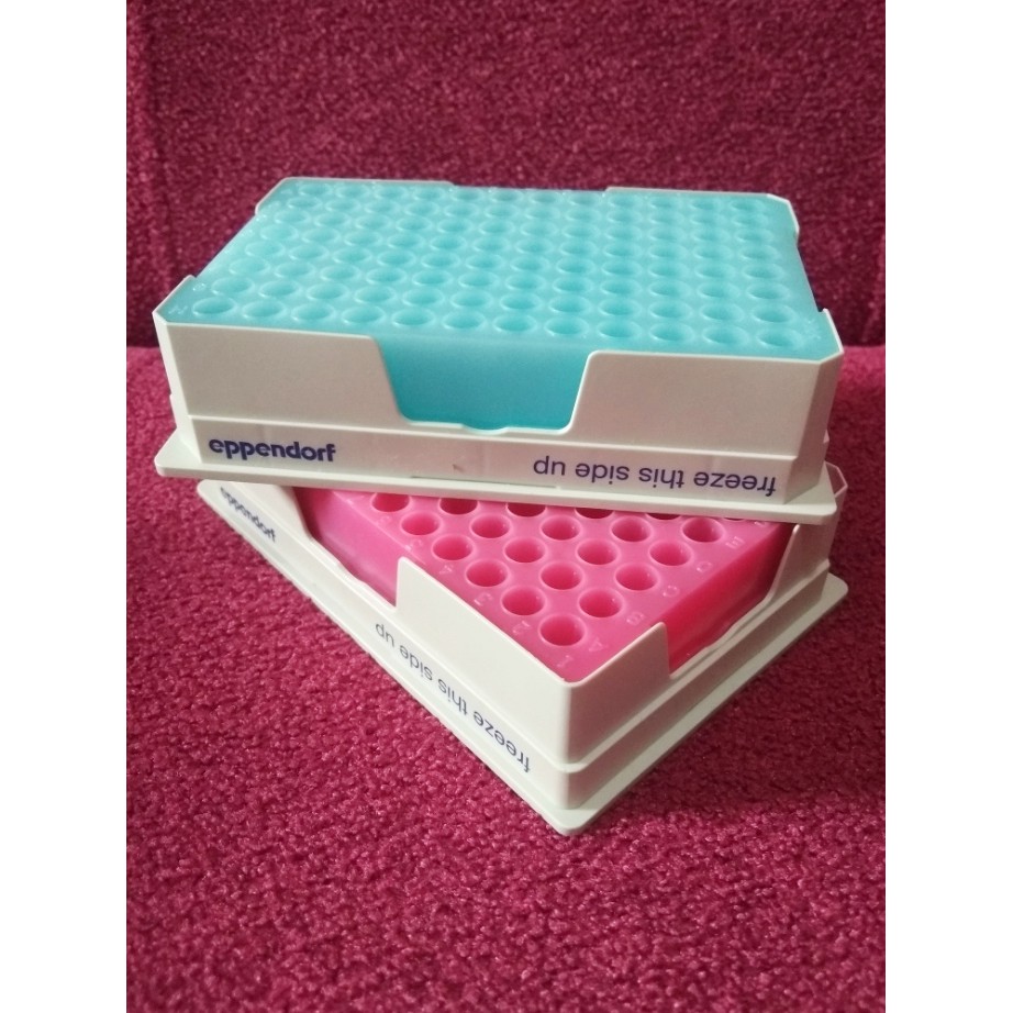 Jual PCR Cooler 0.2 ml Eppendorf 96 Well Pink or Blue Color Indonesia ...
