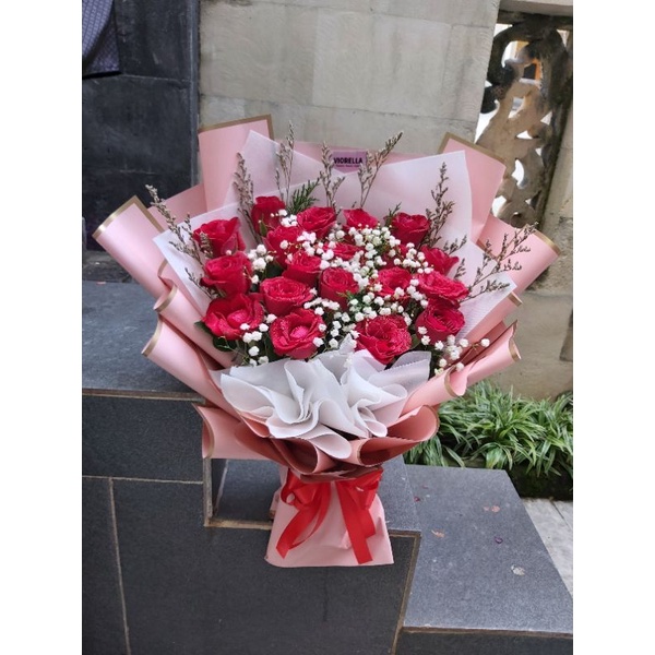 Jual Buket bunga segar, hadiah ultah wisuda anniversary, buket bunga ...