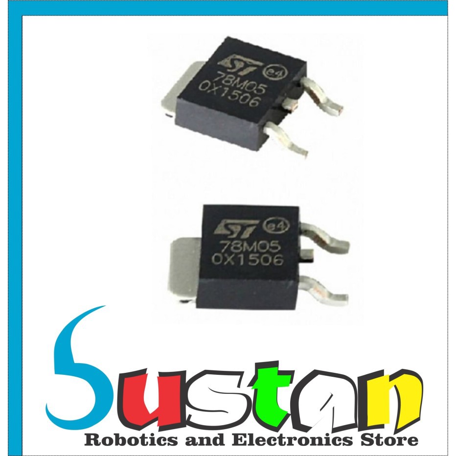Jual 78M05CDT H1418 ST Voltage Regulator D-Pack TO-252 0.5A 5V 78M05 ...
