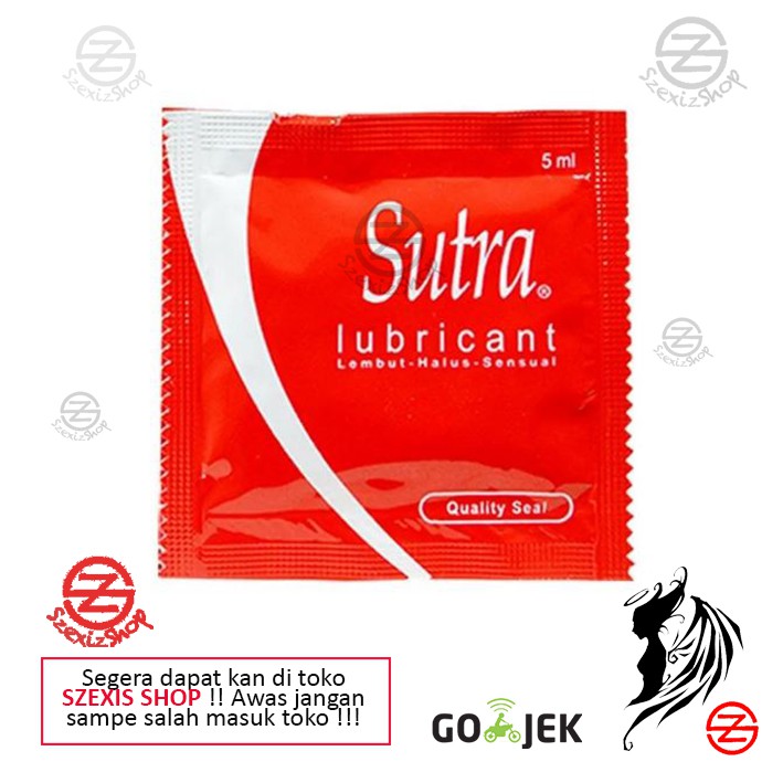 Jual SUTRA LUBRICANT ,lubrican, pelumas - 1 sachet | Shopee Indonesia