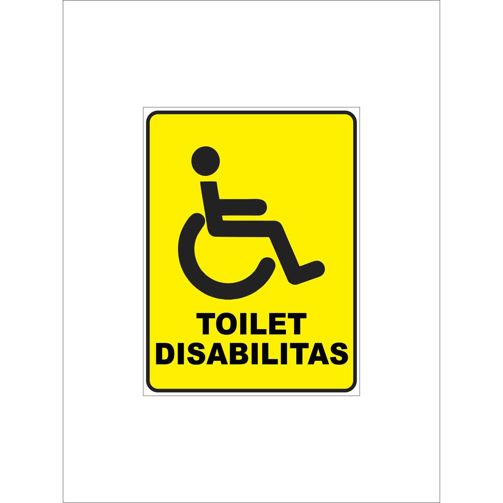 Jual stiker TOILET DISABILITAS | Shopee Indonesia
